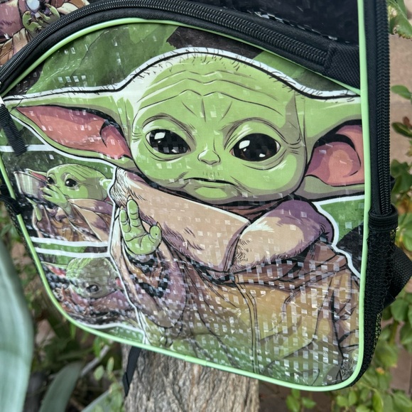 Disney | Bags | Disney Star Wars Mandalorian Baby Yoda Grogu School ...